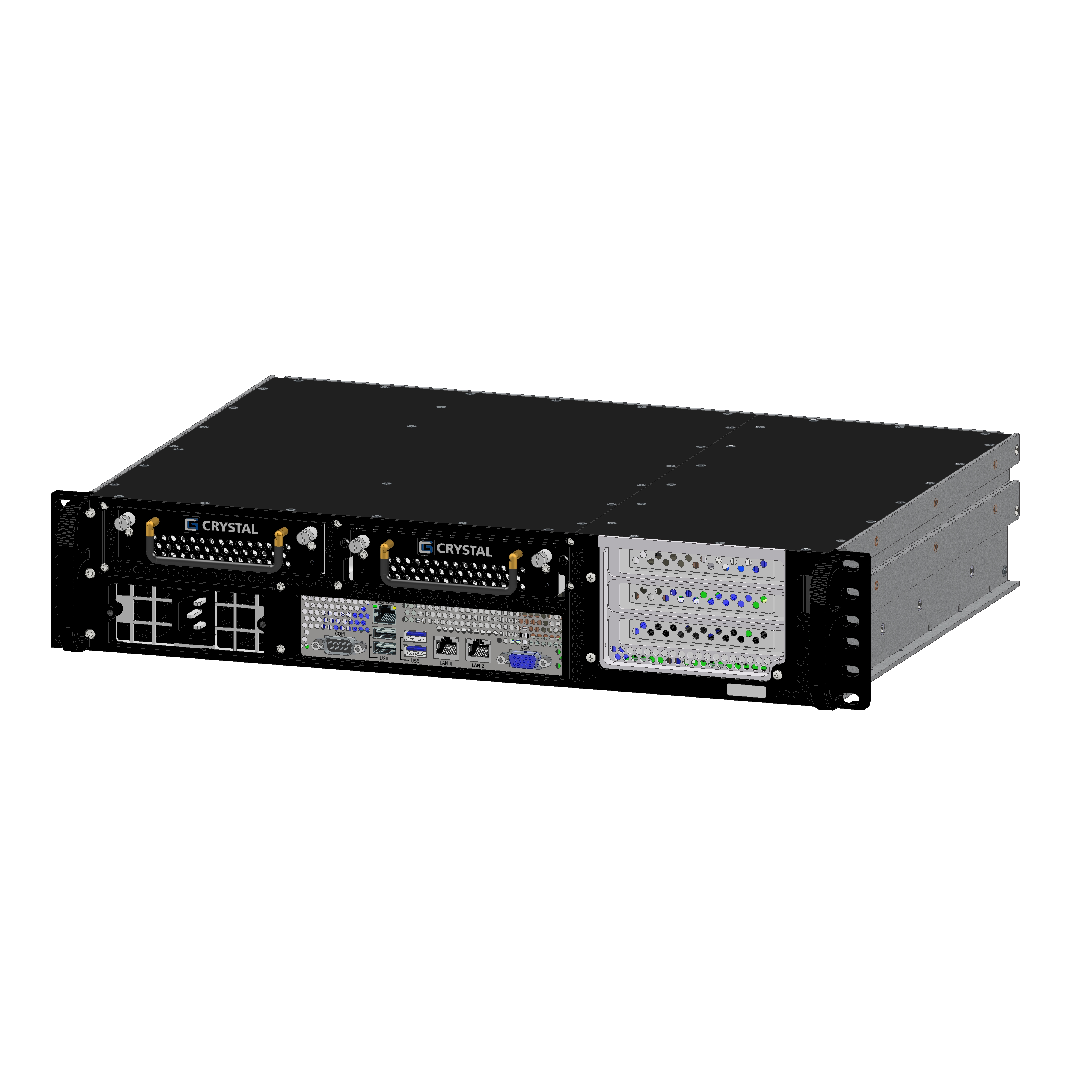 RS232SF Rugged 2U Server | Crystal Group