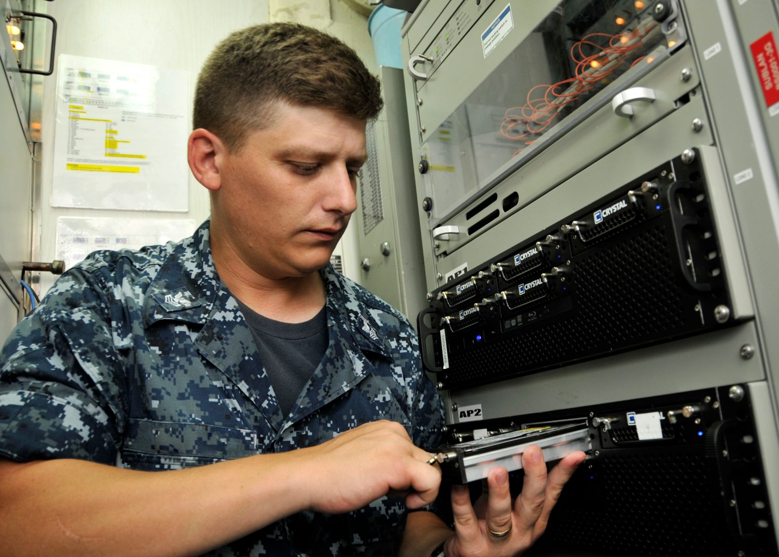 20,000 Rugged Servers by Crystal Group Now Support the U.S. Navy
