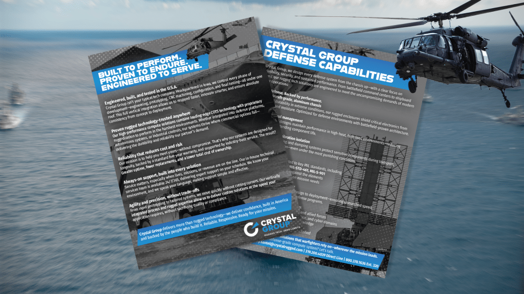 Defense Capabilities Statement - Crystal Group